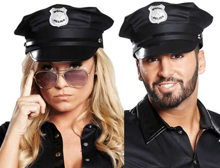 Police Cap Polizeimütze Polizei-Kappe Hut Mütze Karneval 3 Farben | eBay.de